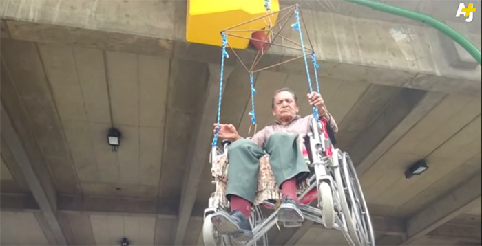 WATCH: People Hang From Bridge To Protest Disability Benefits - Able ...