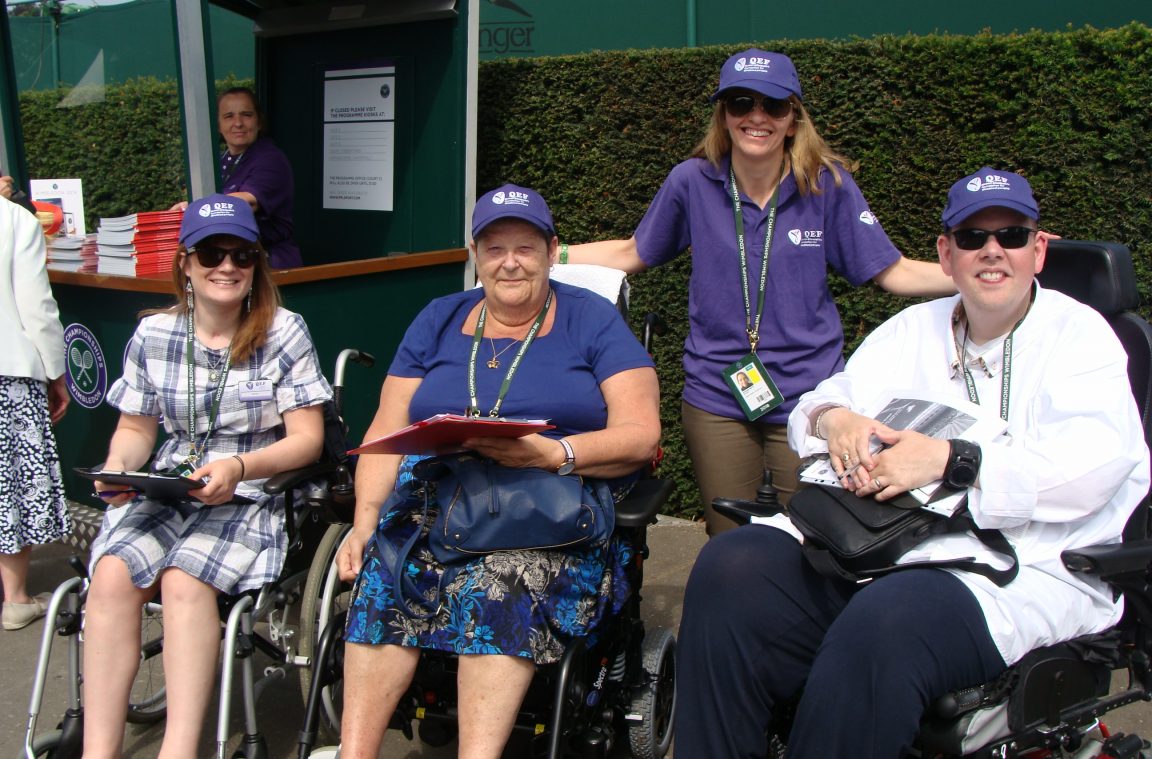 Disability charity makes a racket for accessibility at Wimbledon - Able ...