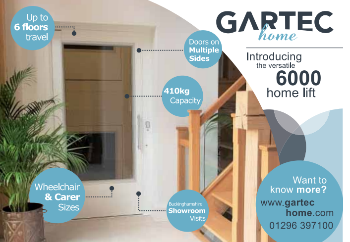 Gartec Home - Home Lifts Designed For Life - Able Magazine
