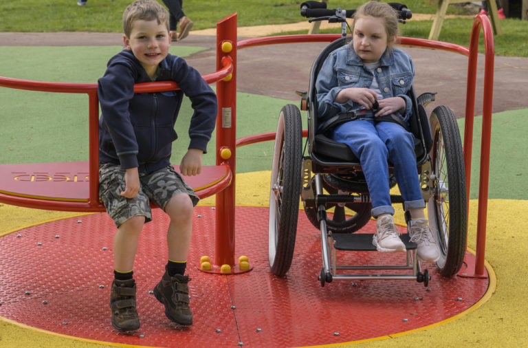 Harestanes accessible play park is officially opened - Able Magazine