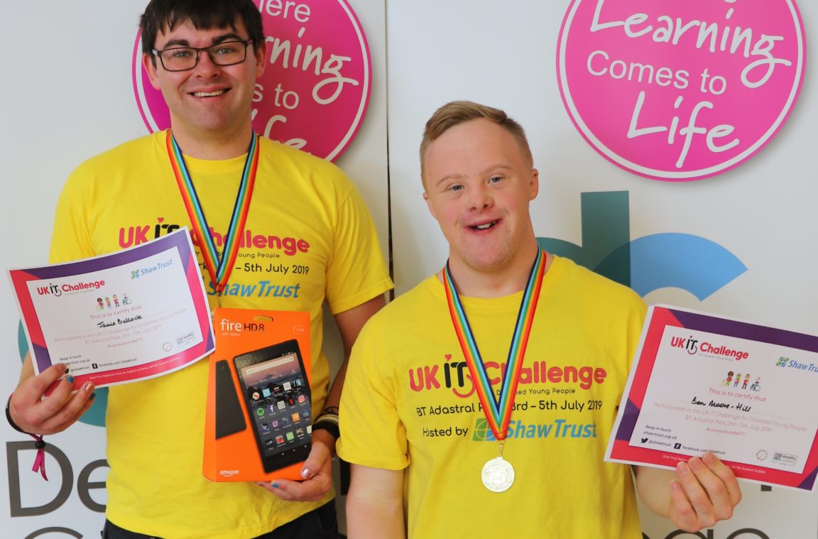 Derwen College top techies take on IT Challenge - Able Magazine