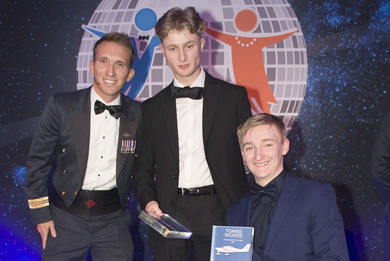 RAF Red Arrows Present Awards at Aerobility’s Aviators Ball - Able Magazine